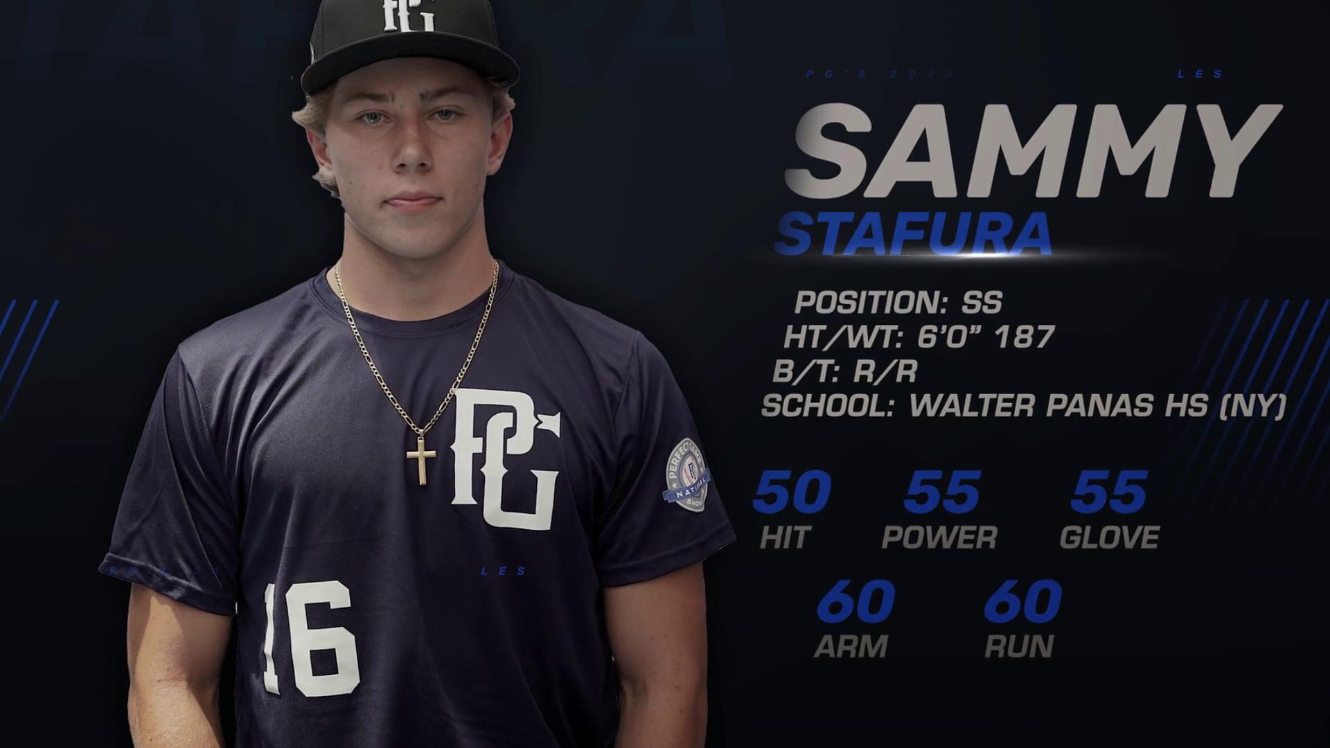 2023 MLB Draft: Sammy Stafura | PerfectGame.tv